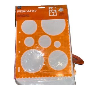 Fiskars | Office | Fiskars Scrapbooking Circles And Oval Templates With ...